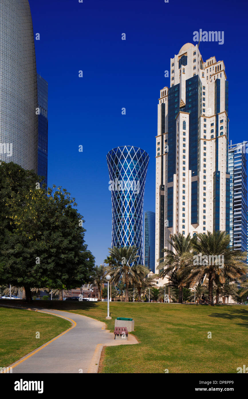 The Tornado Tower, also called the QIPCO Tower, is a skyscraper in Doha ...