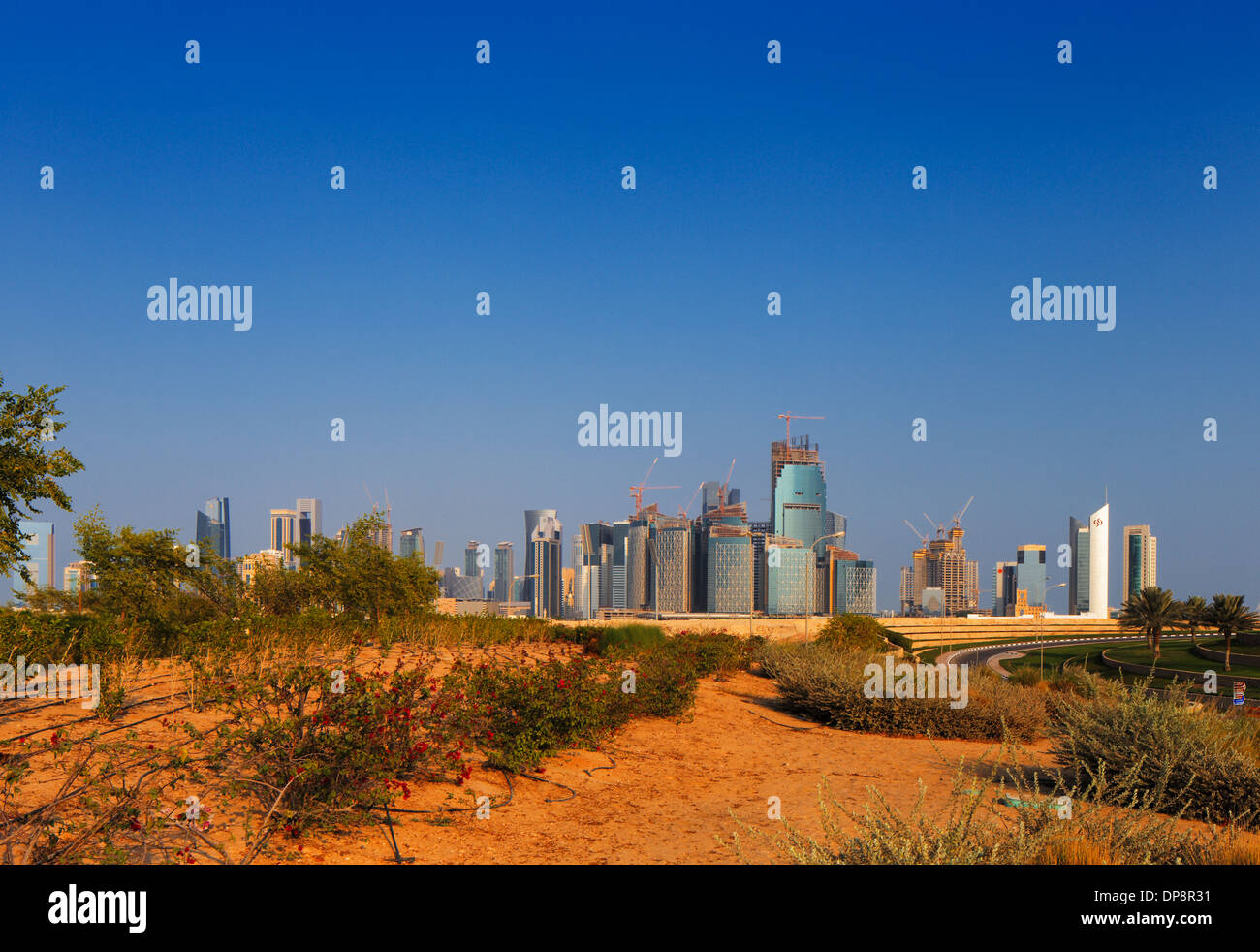 Doha, Qatar: QP District, Situated in the West Bay area of Doha, BARWA ...