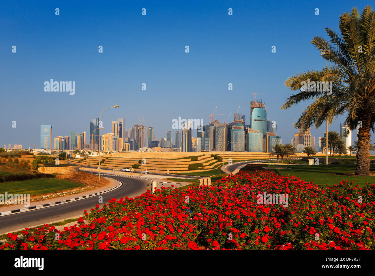 Doha, Qatar: QP District, Situated in the West Bay area of Doha, BARWA ...
