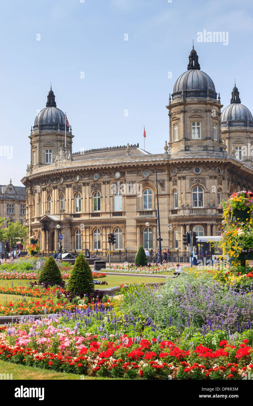 Queens Gardens and Town Dock Maritime Musuem Kingston upon Hull East ...