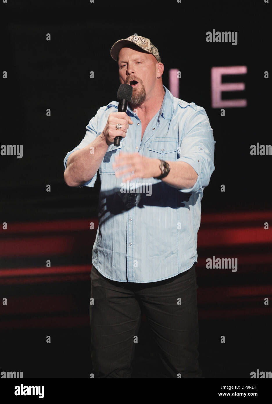 Las Vegas, Nevada, USA. 9th Jan, 2014. WWE Superstar Steve Austin ...