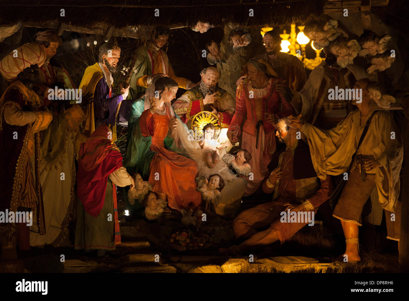 Nativity scene in the vatican hi-res stock photography and images - Alamy