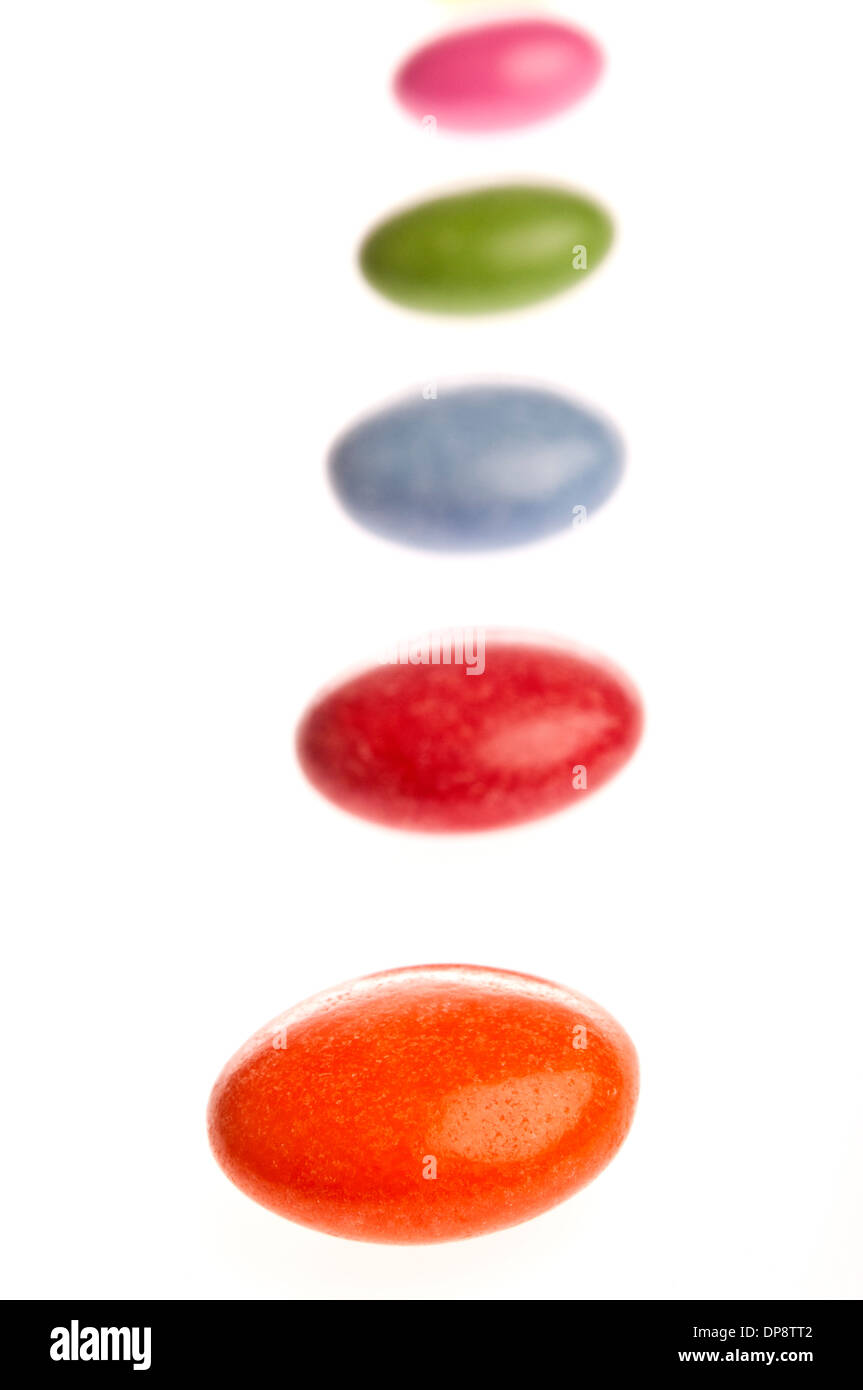 Sugar coated chocolate candies hi-res stock photography and images - Alamy