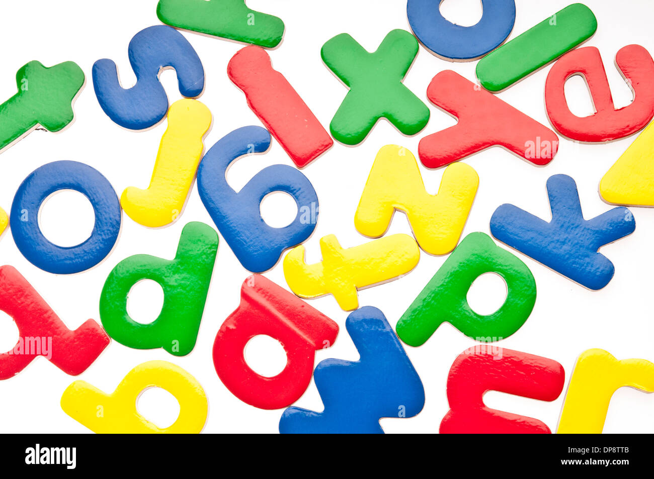 colorful alphabet letters Stock Photo - Alamy