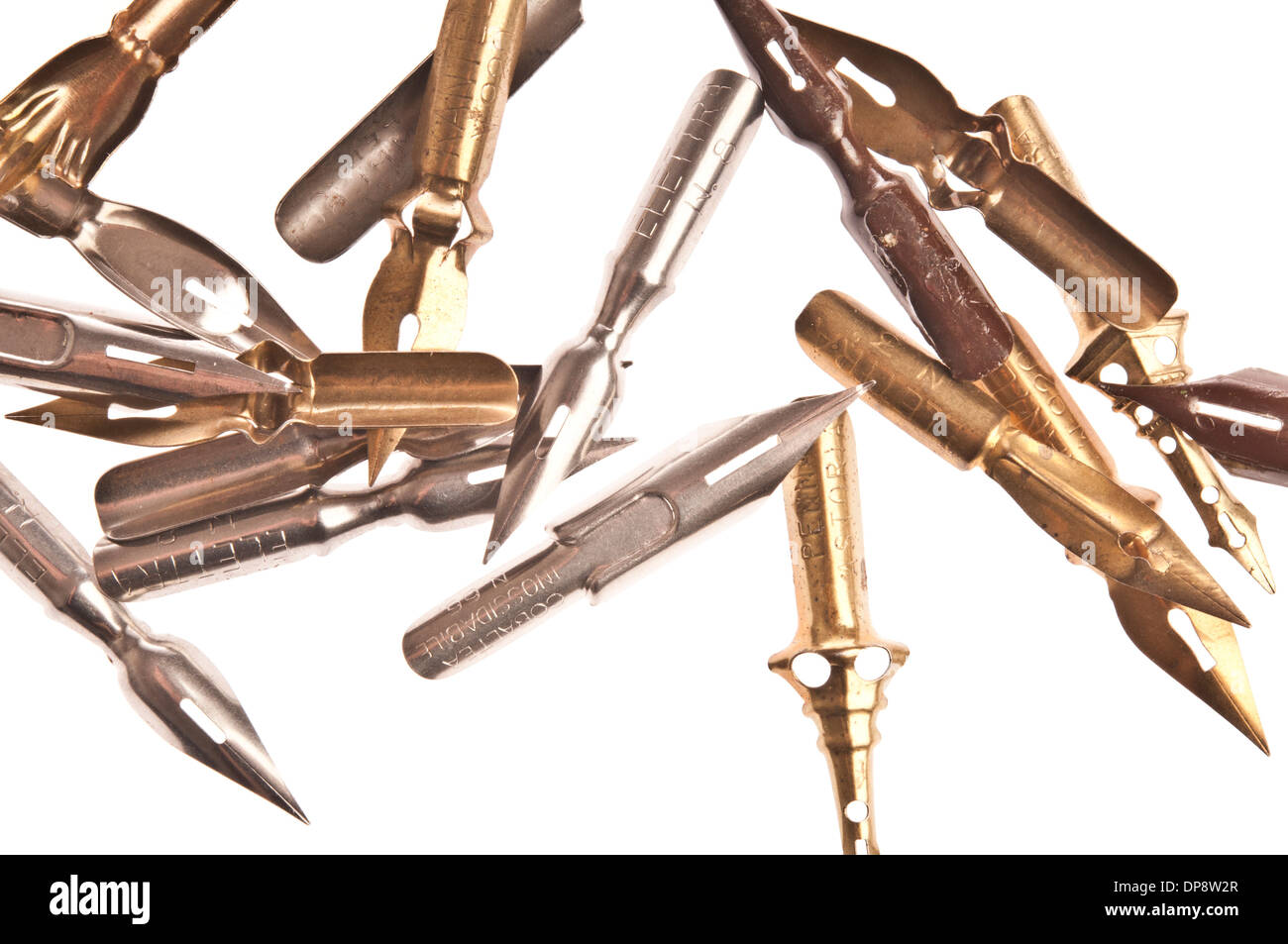 Vintage pen nib hi-res stock photography and images - Alamy