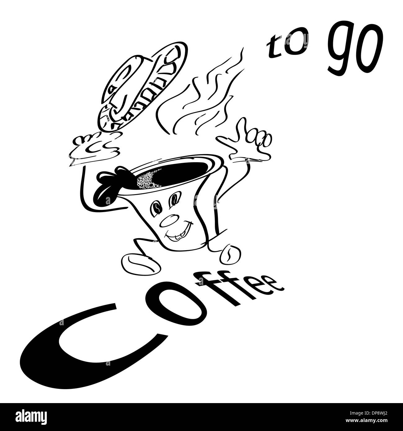 Coffee run splash hi-res stock photography and images - Alamy