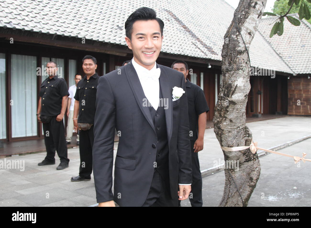 Bali Island, Indonesia. 8th Jan, 2013. Actor Hawick Lau and actress ...