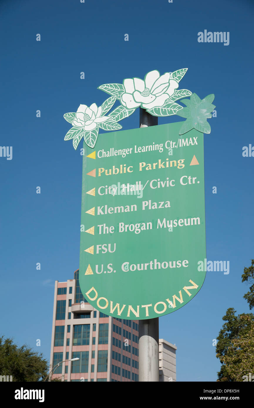 Florida road sign hi-res stock photography and images - Alamy