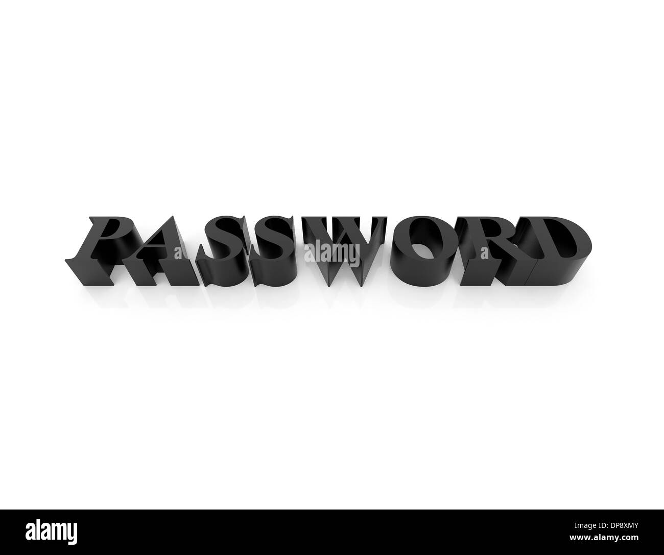 High resolution image password. 3d rendered illustration. Symbol ...