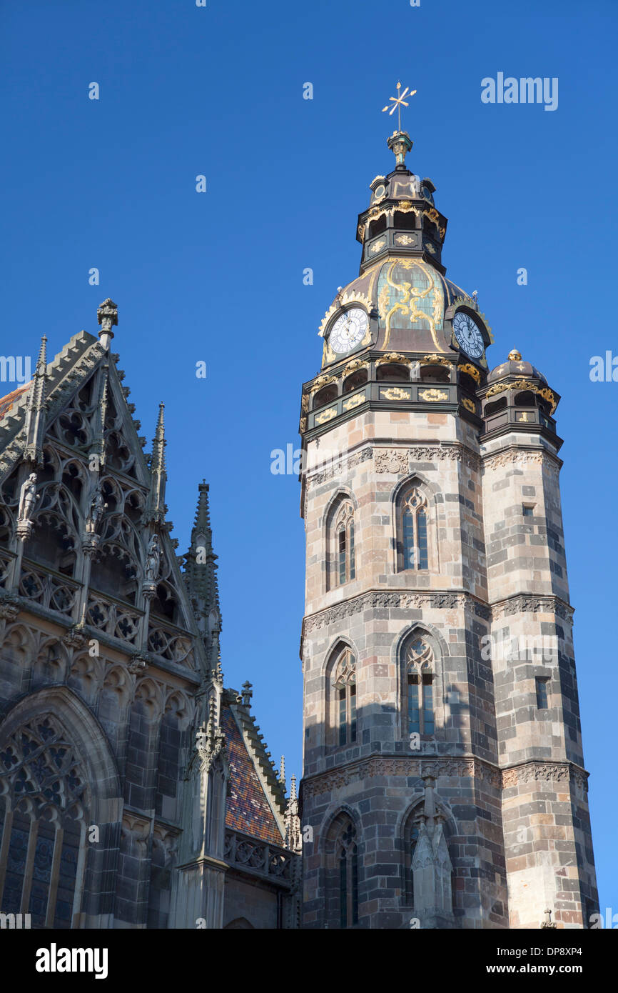 Cathedral of St Elizabeth, Kosice, Kosice Region, Slovakia Stock Photo ...