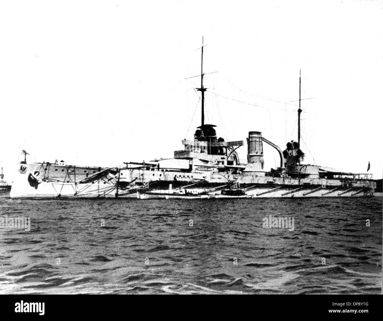 The cruiser S.M.S. (German abbreviation for "His Majesty's Ship ...