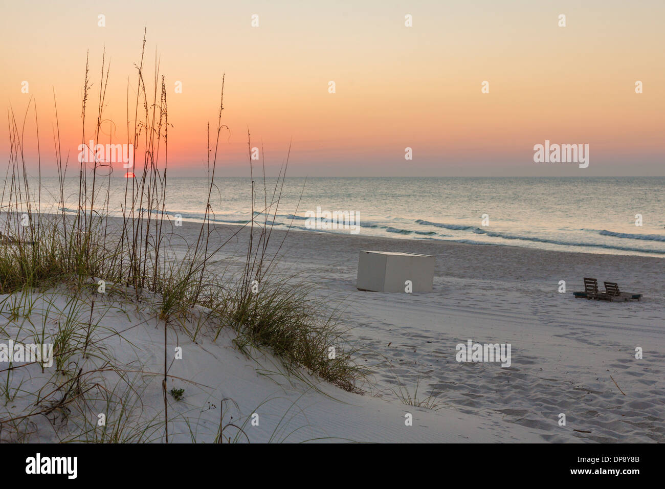 on the Gulf of Mexico at Gulf Shores Alabama Stock Photo - Alamy