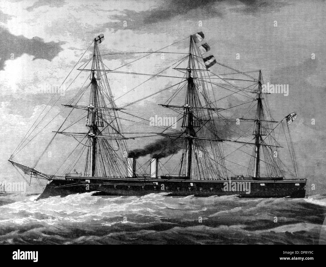 The armoured cruiser S.M.S. (German abbreviation for "His Majesty's ...