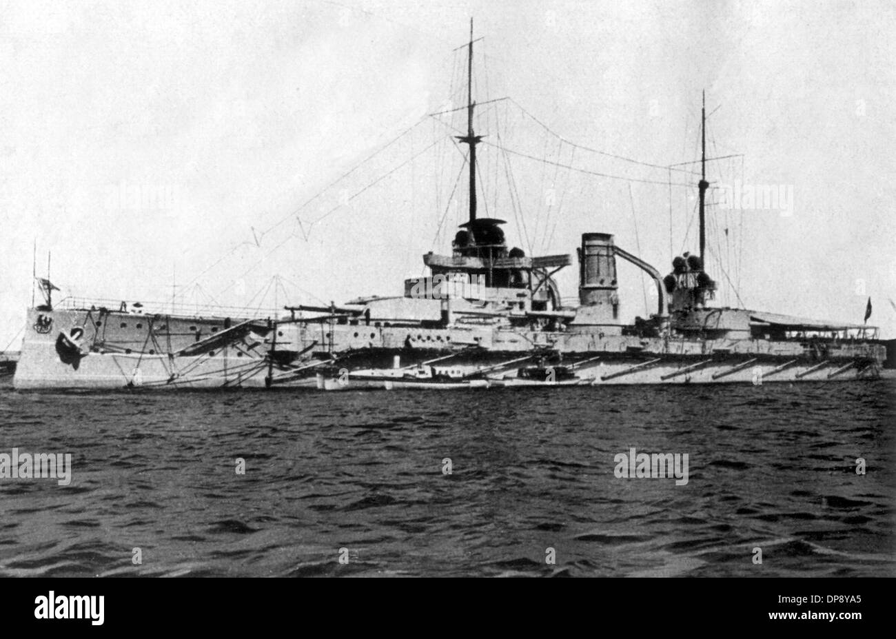 Armoured cruiser of the Nassau class 'S.M.S. (German abbreviation for ...