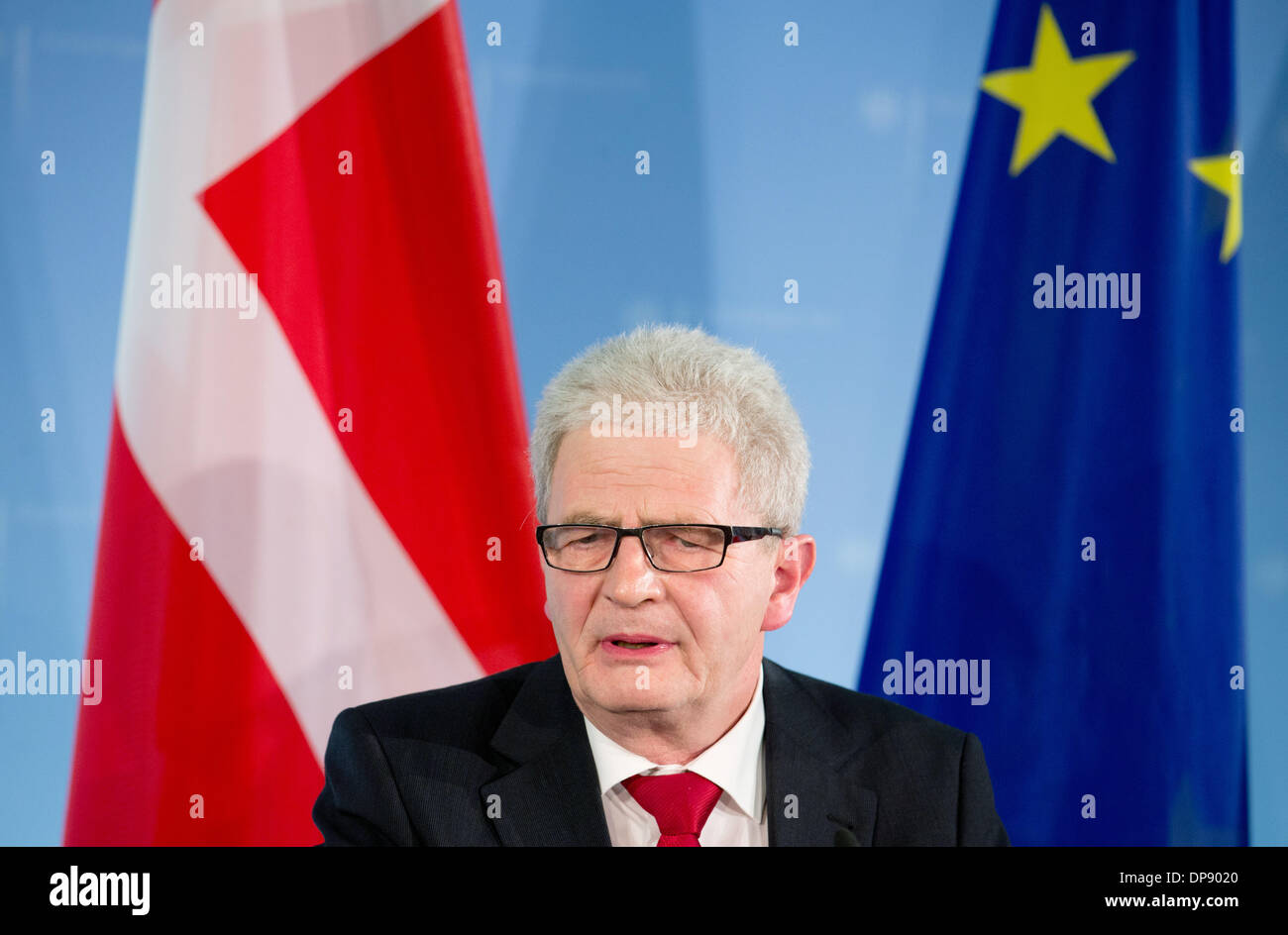 Berlin, Germany. 09th Jan, 2014. Danish Foreign Minister Holger K ...