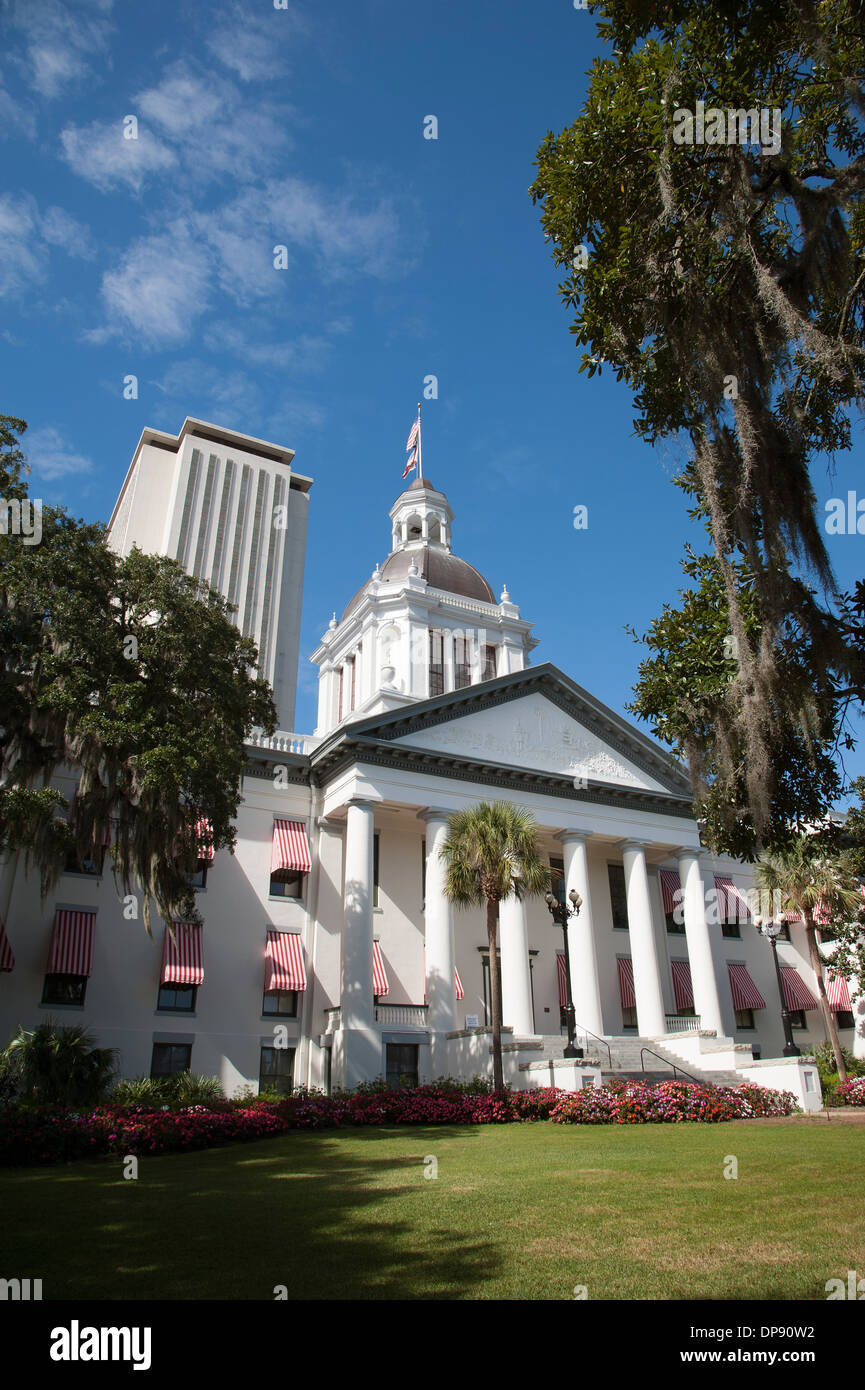 Historic Capitol buildings Tallahassee Florida USA Stock Photo - Alamy
