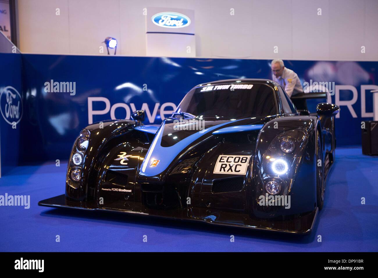 Birmingham, UK. 9th Jan, 2014. The Radical RXC Turbo powered by Ford ...