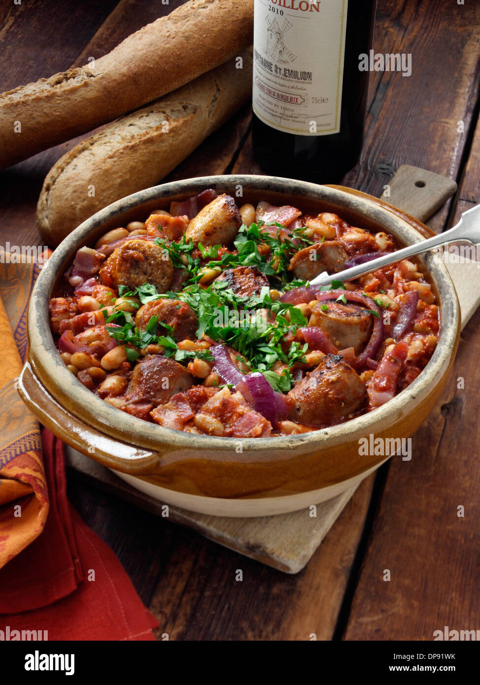 Earthenware cassoulet dish hi-res stock photography and images - Alamy