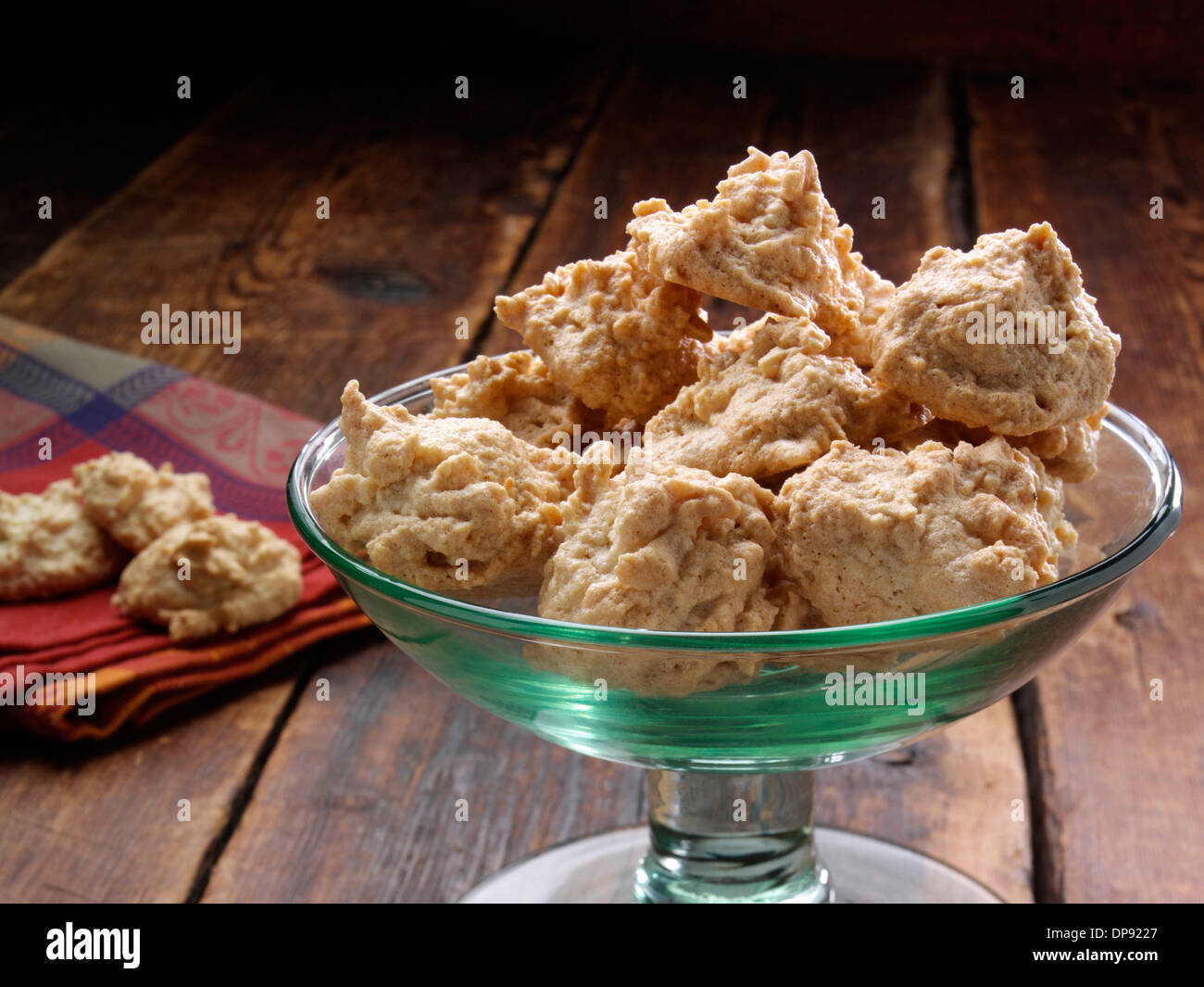 Nut meringues finger food hi-res stock photography and images - Alamy