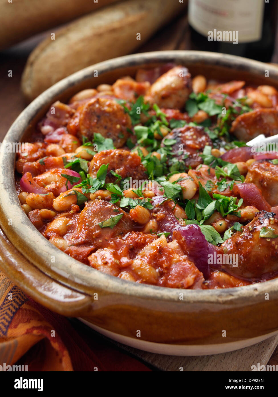 Earthenware cassoulet dish hi-res stock photography and images - Alamy