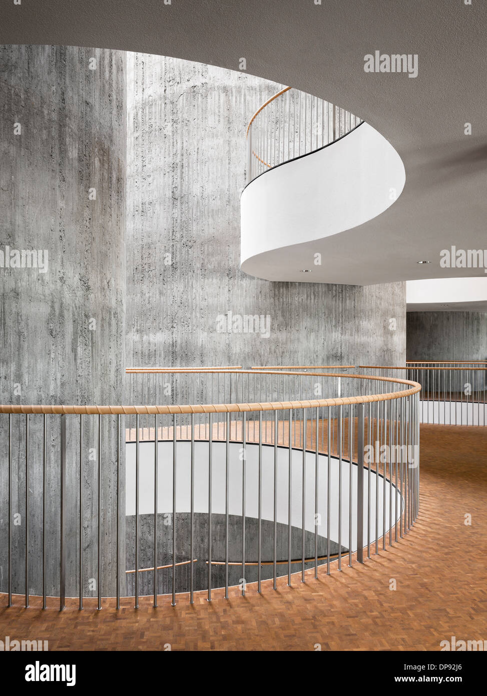 SEB Headquarters atrium interior, Copenhagen, Denmark Stock Photo - Alamy