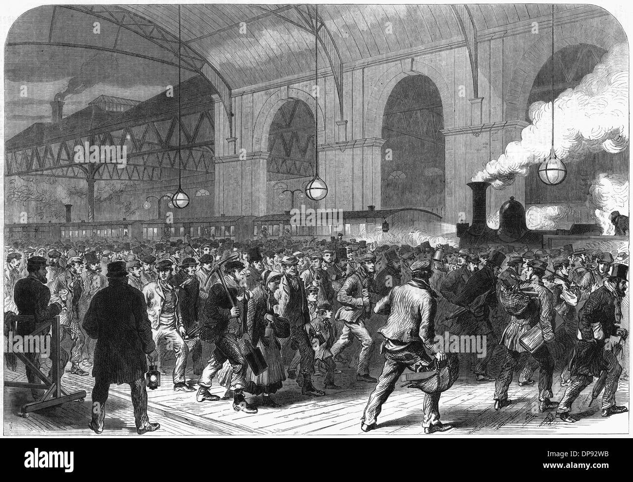 Victorian train station historical hi-res stock photography and images ...