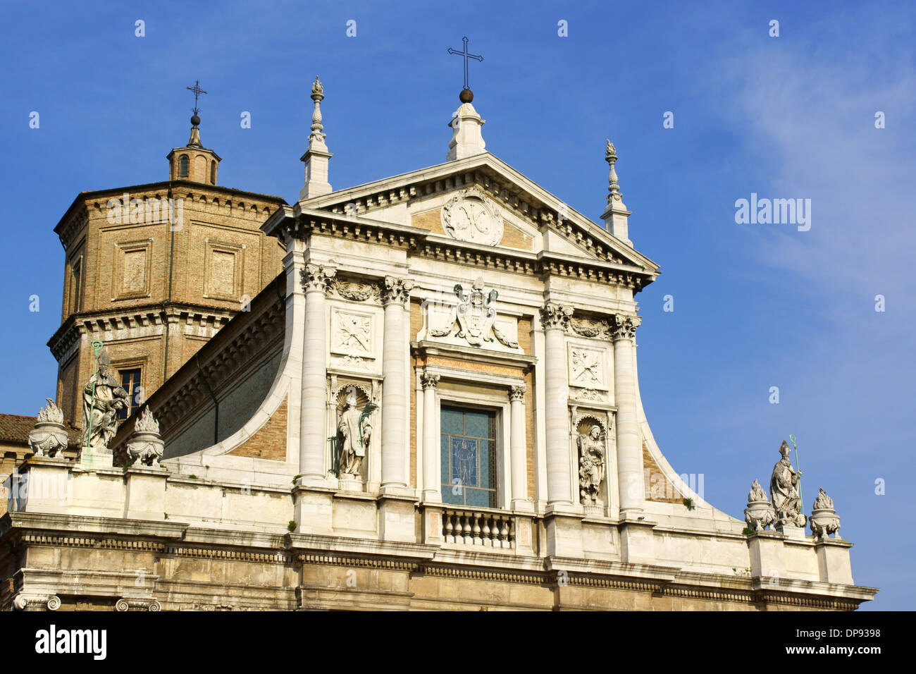 Basilica and sanctuary of Santa Maria in Porto in downtown Ravenna ...