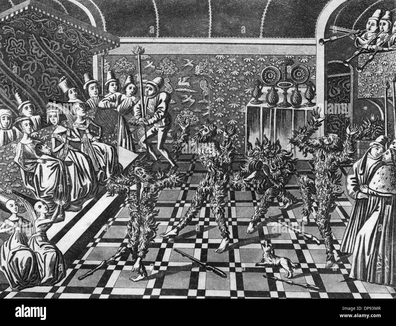 Men burnt alive at a party Stock Photo - Alamy