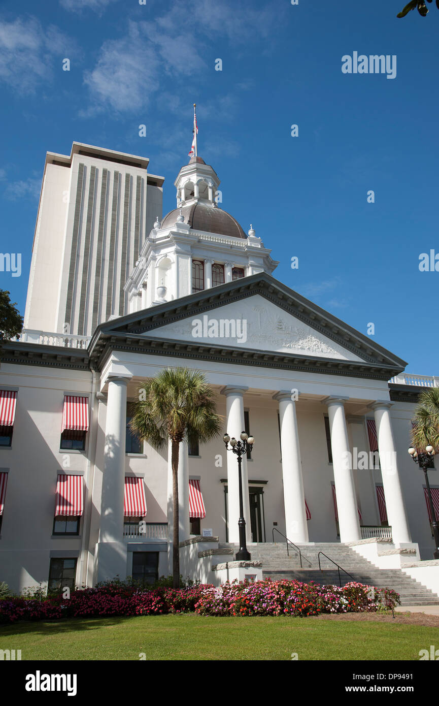 Historic Capitol buildings Tallahassee Florida USA Stock Photo - Alamy