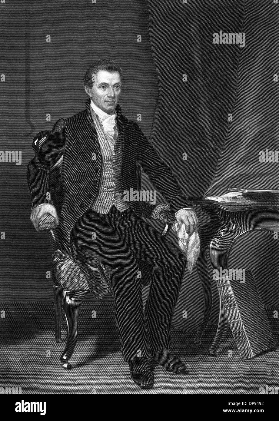 James Monroe, President of the United States Stock Photo - Alamy