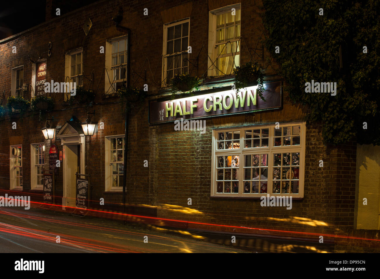 Half Crown Pub Stock Photo - Alamy