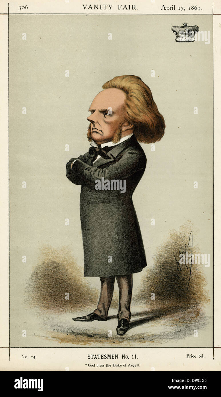 GEORGE DOUGLAS CAMPBELL, 8TH DUKE OF ARGYLL Stock Photo - Alamy