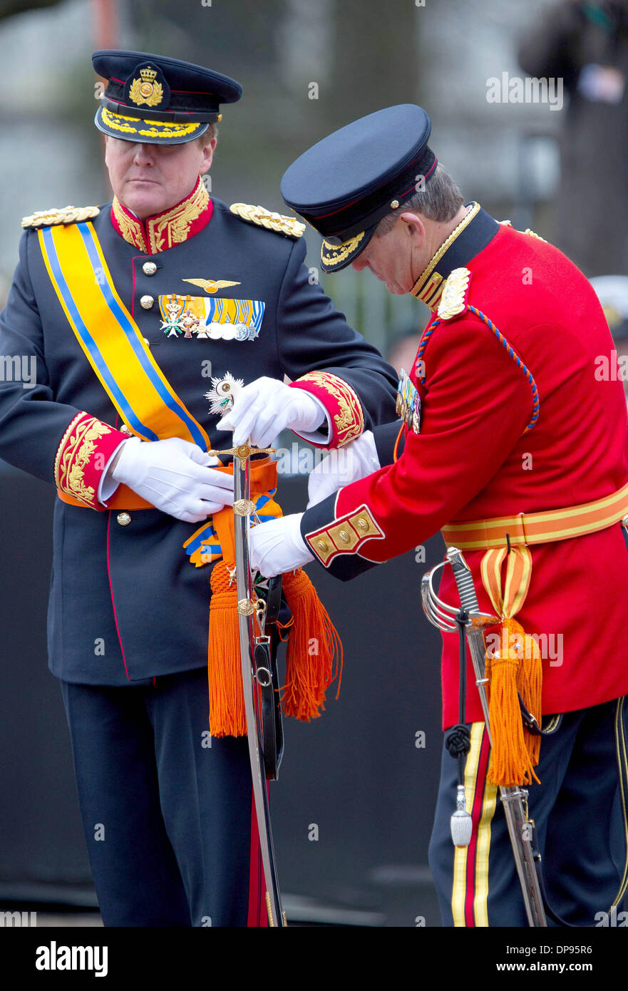 The Hague, The Netherlands. 09th Jan, 2014. King Willem-Alexander of ...