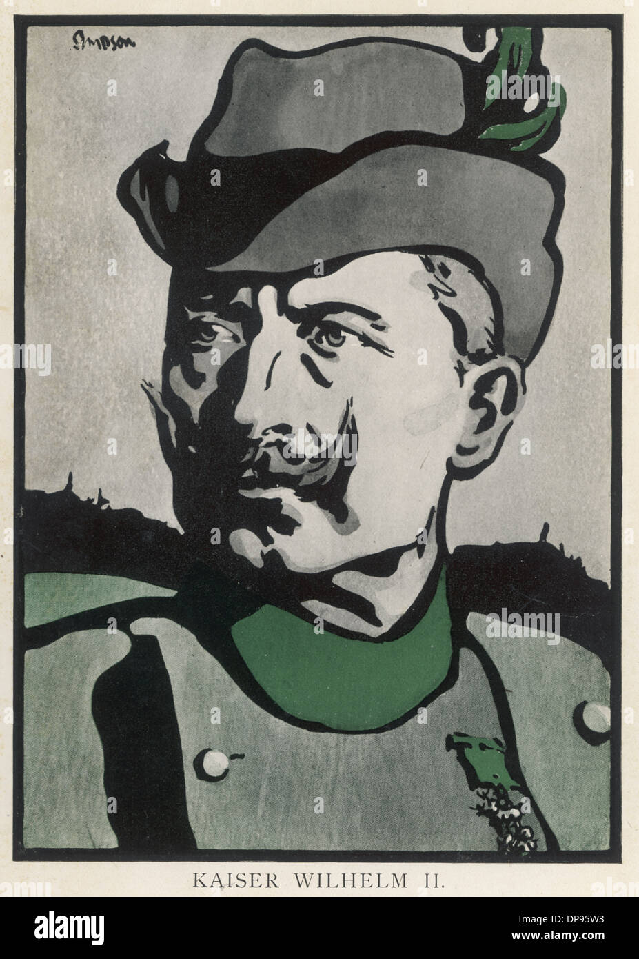 Wilhelm ii emperor germany historical hi-res stock photography and ...