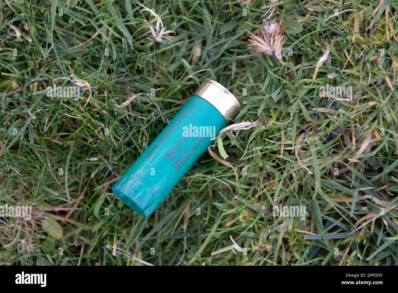 Empty 12 Bore Shotgun Cartridge High Resolution Stock Photography and ...