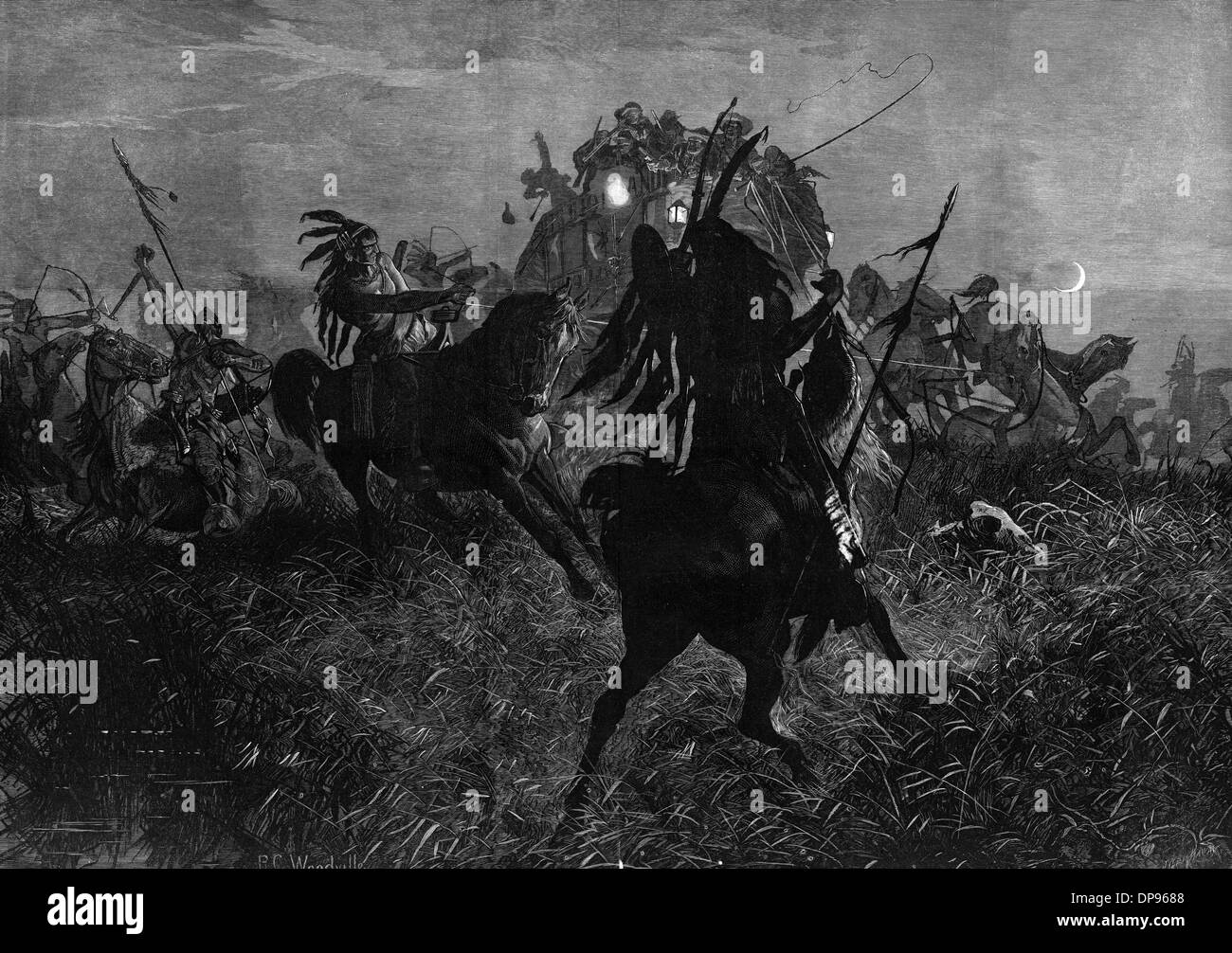 Coach stage Black and White Stock Photos & Images - Alamy