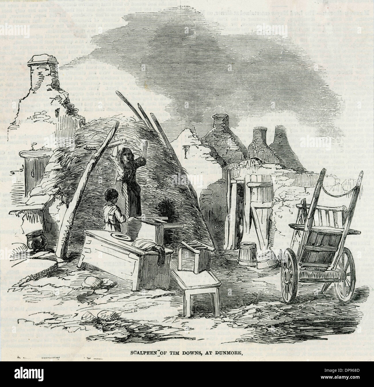 1849 village hi-res stock photography and images - Alamy