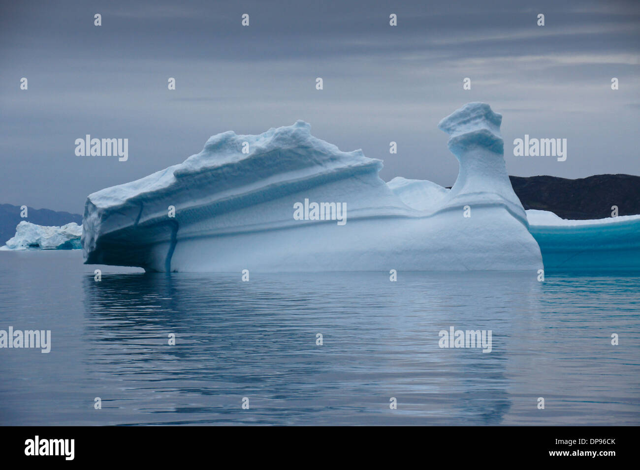 Icebergs in Disko Bay, Ilulissat, West Greenland Stock Photo - Alamy