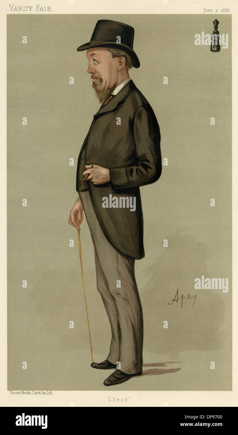 Joseph Henry Blackburne Stock Photo - Alamy