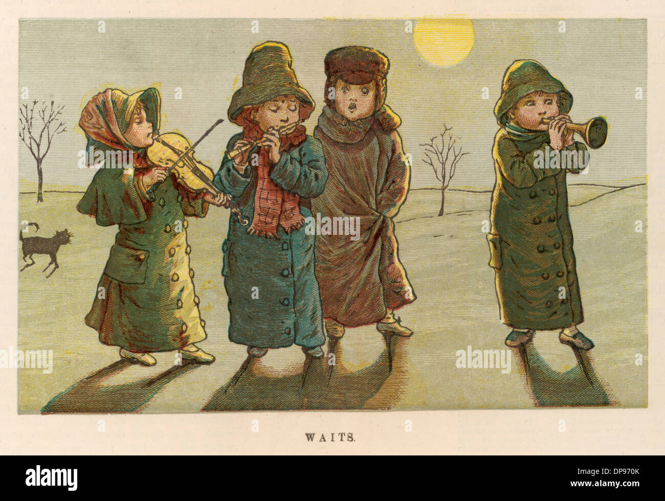 Children carol singing hi-res stock photography and images - Alamy