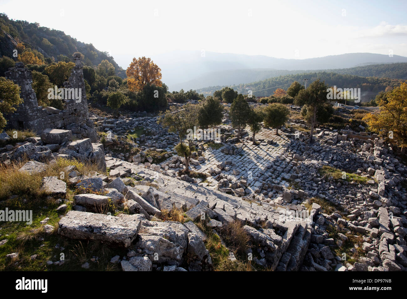 Ancient Adada city Pisidia Isparta Turkey Stock Photo - Alamy