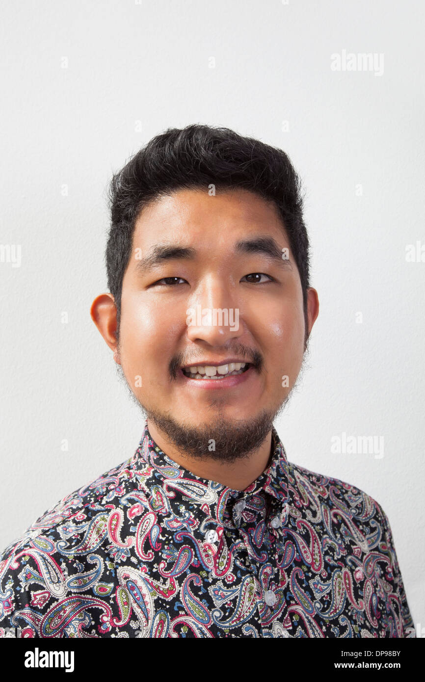 Portrait white background young man hi-res stock photography and images ...