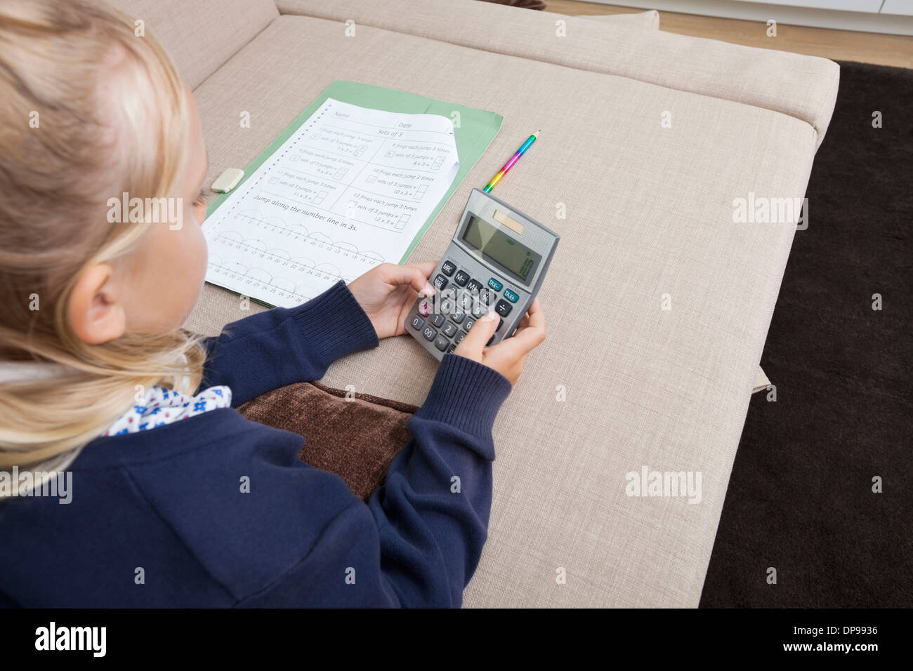 Using calculator hi-res stock photography and images - Alamy