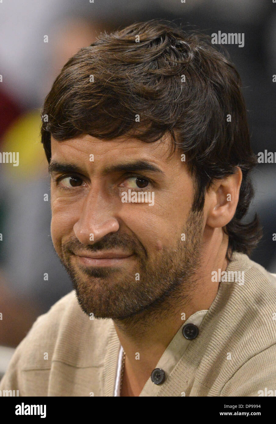 Doha, Qatar. 09th Jan, 2014. Former spanish football player Raul ...