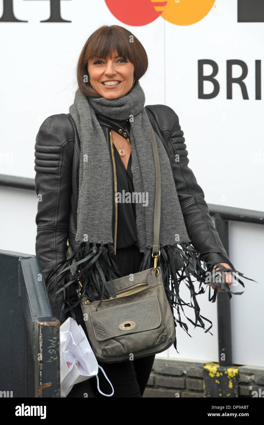 Davina mccall at the itv studios london hi-res stock photography and ...