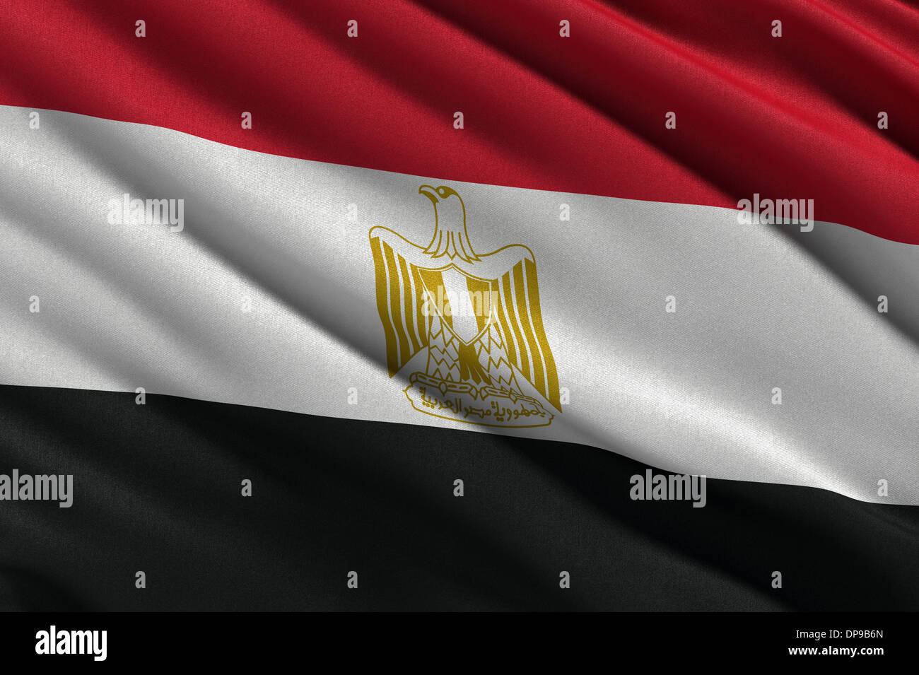 Flag of Egypt Stock Photo - Alamy