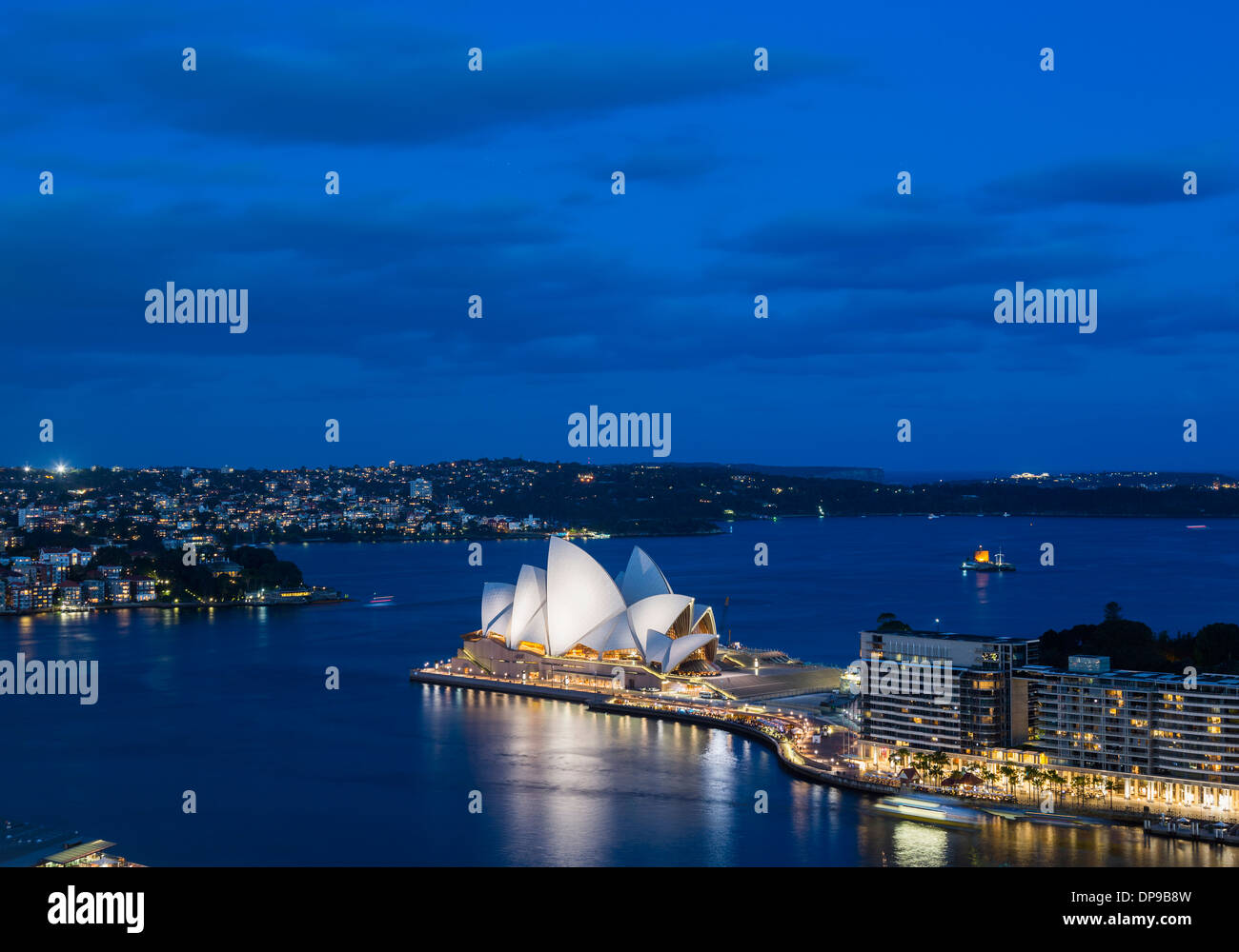 Aerial view sydney opera house hi-res stock photography and images - Alamy