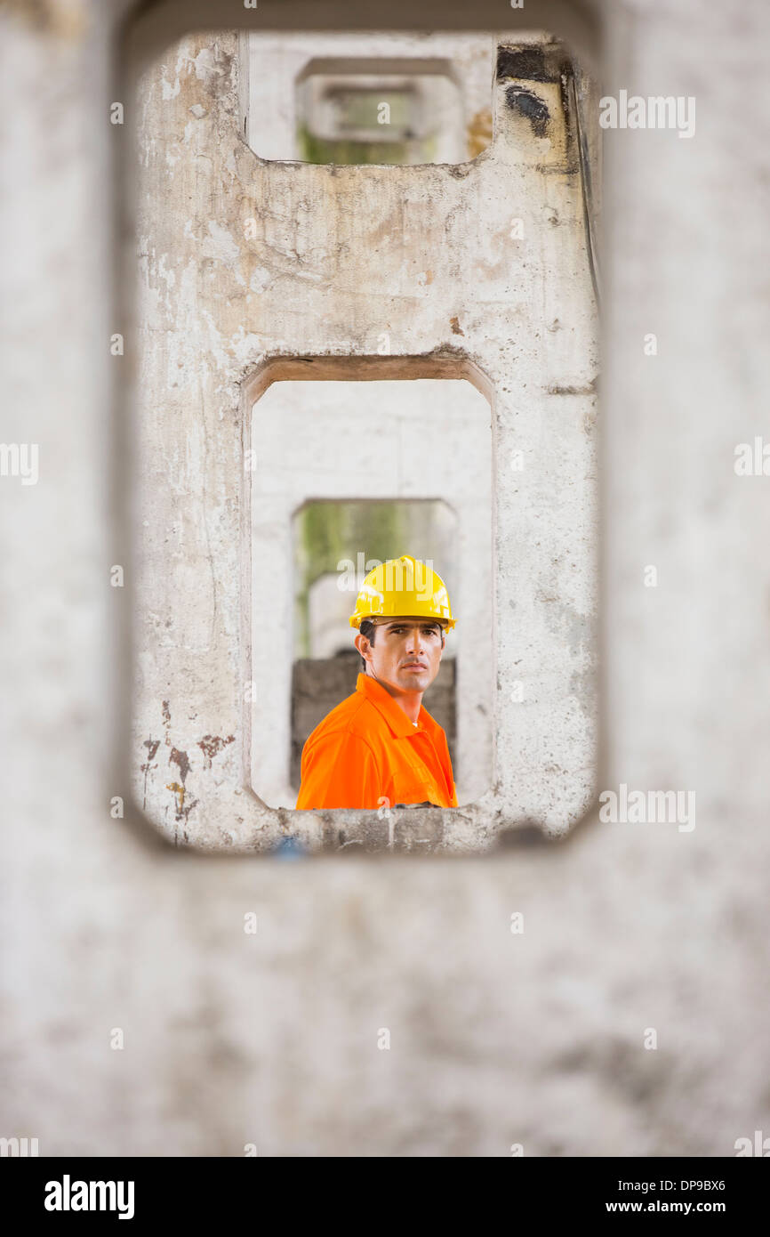 Safety pillars hi-res stock photography and images - Alamy