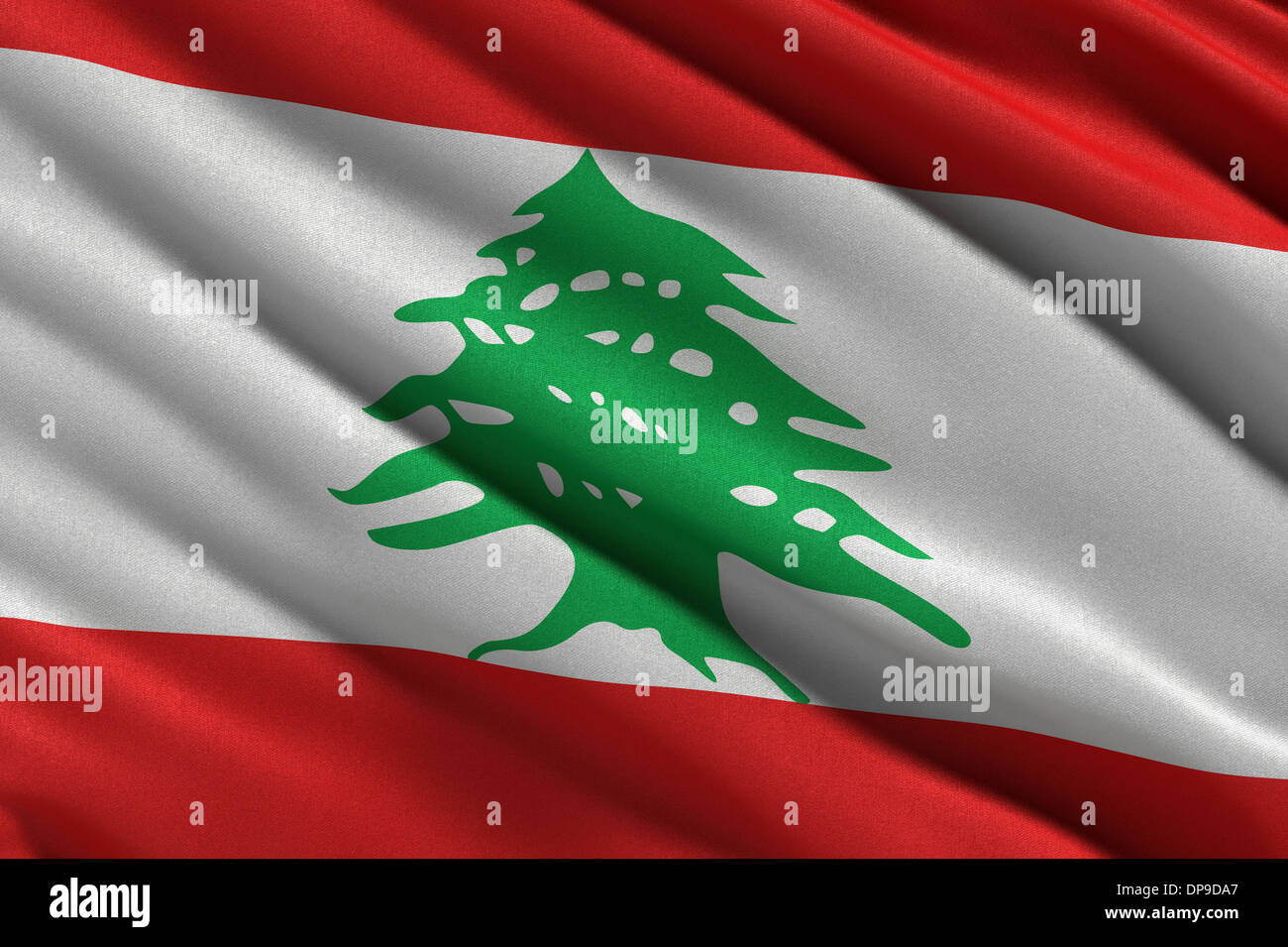 Flag of Lebanon Stock Photo - Alamy