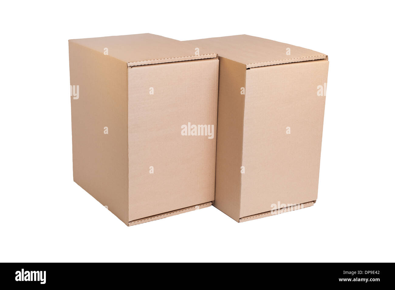 Stack of cardboard boxes Stock Photo - Alamy